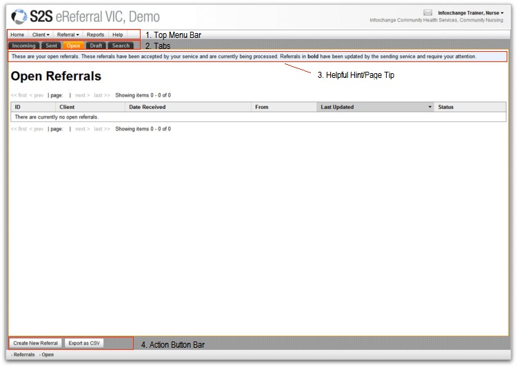 Common Page Features | S2S Userguide